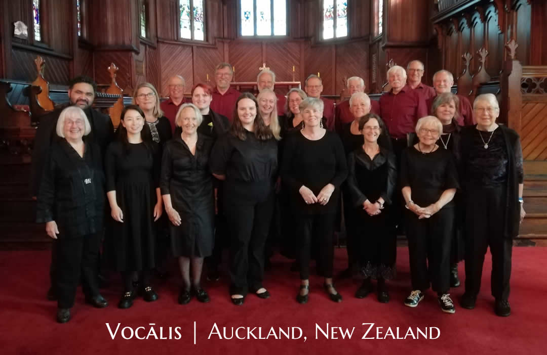 Community choir based in Auckland - Vocālis